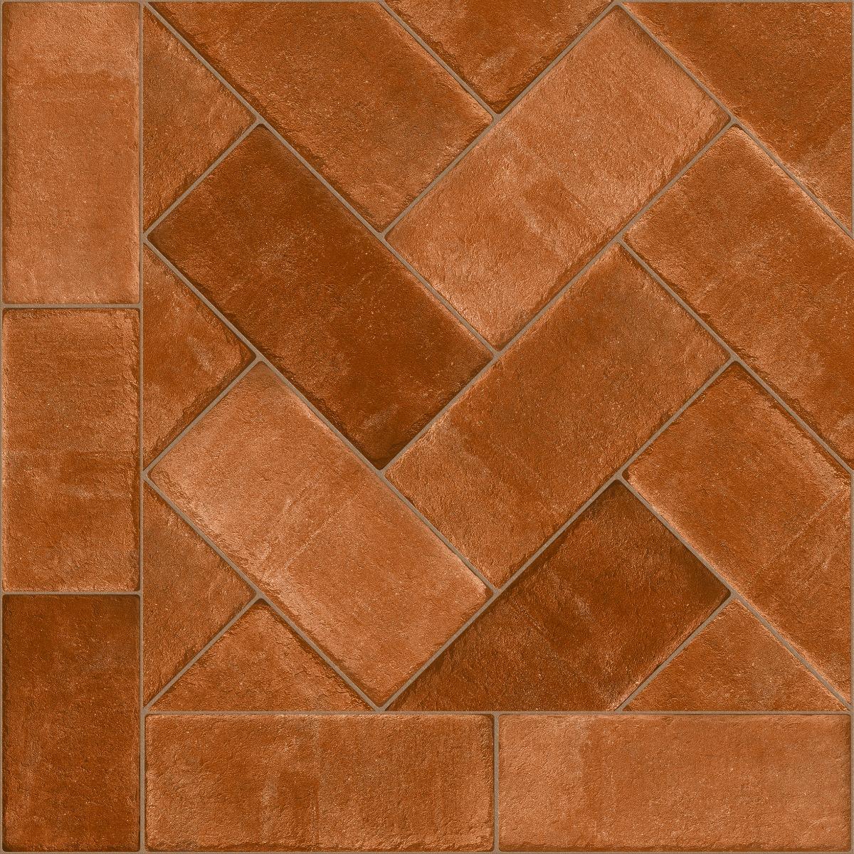 Buy BHF Herringbone Bricks Cotto FT Floor Tiles Online | Orientbell Tiles