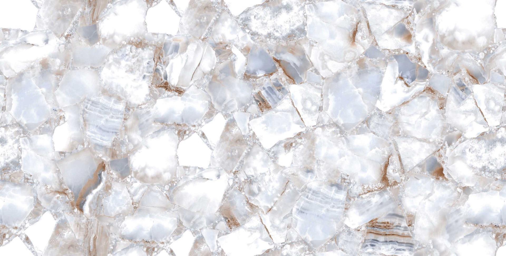 Buy DR PGVT Crystal White Marble Floor Tiles Online | Orientbell Tiles
