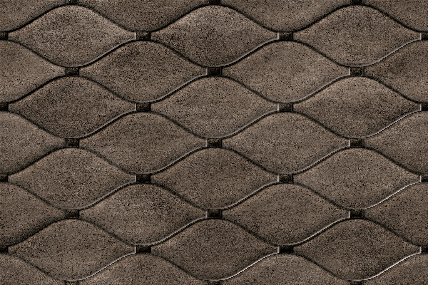 Buy SBG Rhomboid Brown Wall Tiles Online | Orientbell Tiles