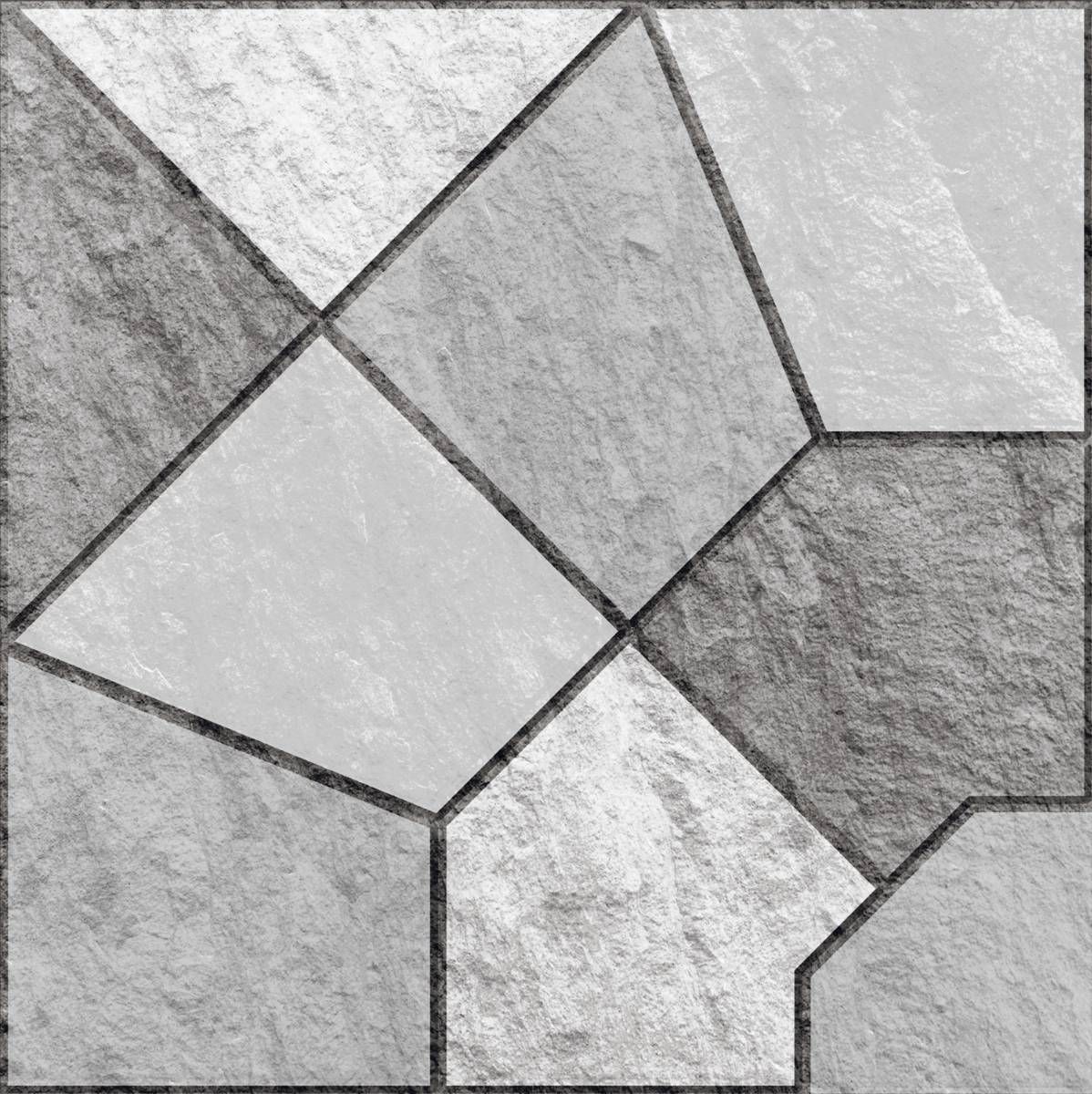 Buy TL Hexa Arc Stone Grey Floor Tiles Online | Orientbell Tiles