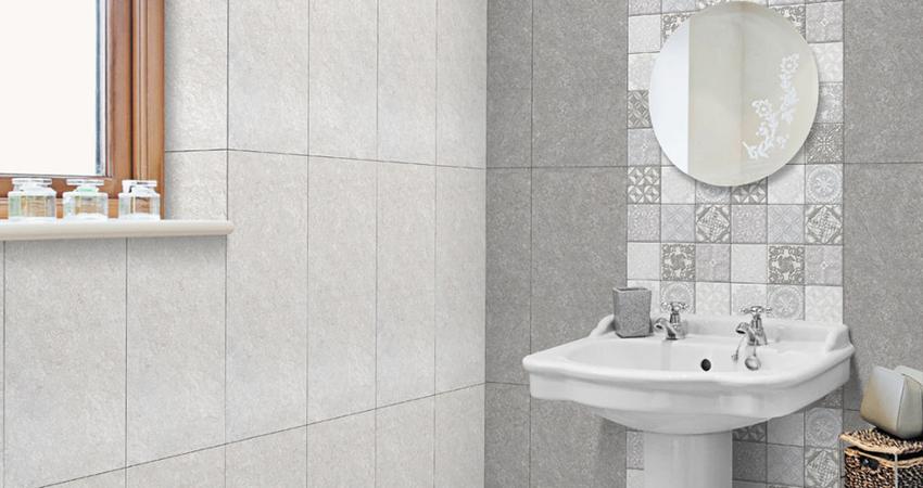 How to Mix and Match Tiles in the Bathroom