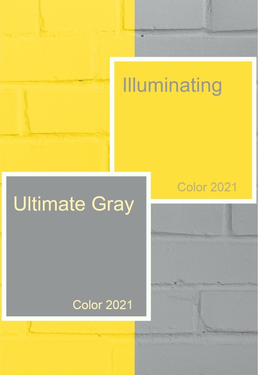 Introducing Pantone’s 2021 Colours of the Year: Ultimate Gray and ...