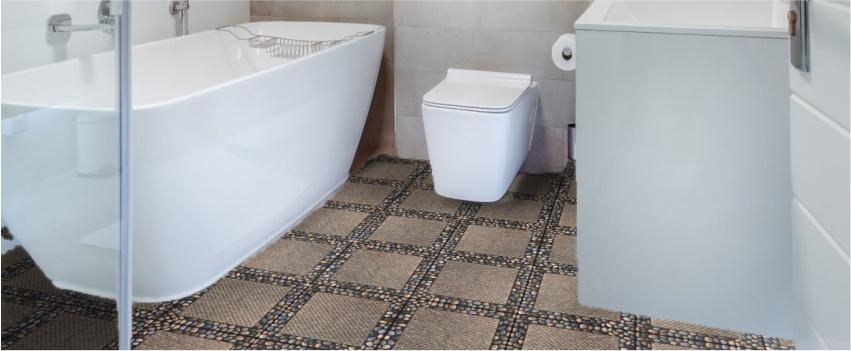 10 Nautical Coastal Beach Bathroom Tile Ideas