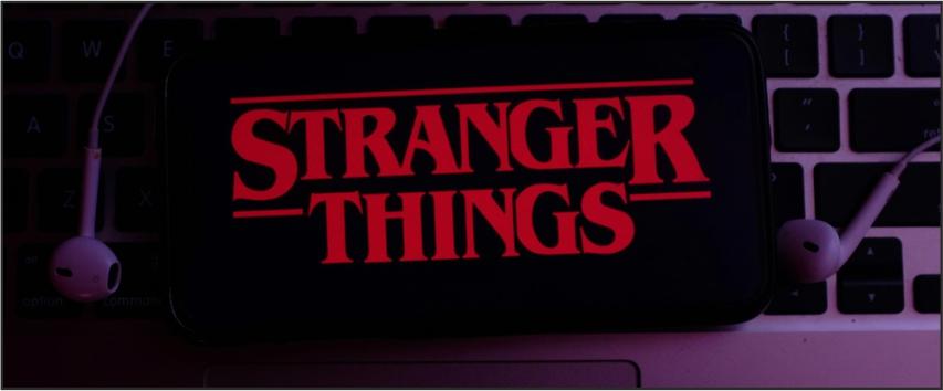 Colour Palette Inspired by your favourite Netflix series, STRANGER THINGS