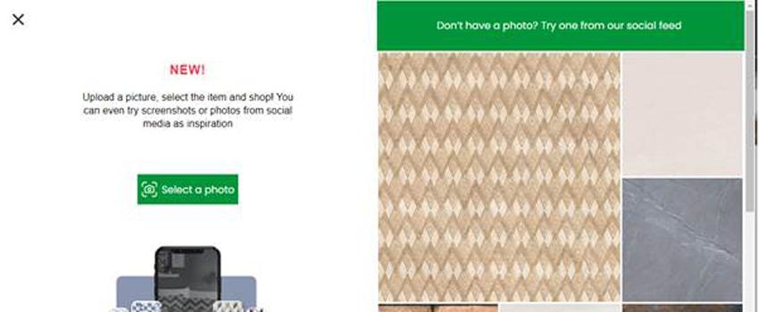 Choose the Tiles You Have Been Looking for, With Easy Visual Search